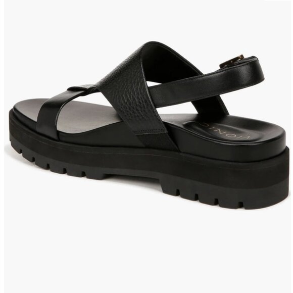 Vionic | Shoes | Vionic Nwot Sz 65 Alondra Black Lug Sole Sandal ...